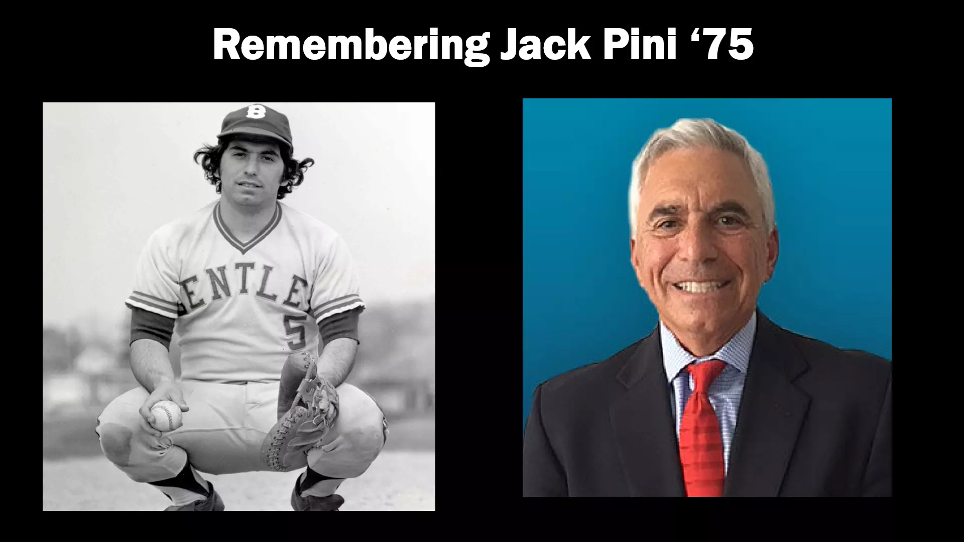 Bentley Remembers Hall of Famer Jack Pini '75 – Waltham Times