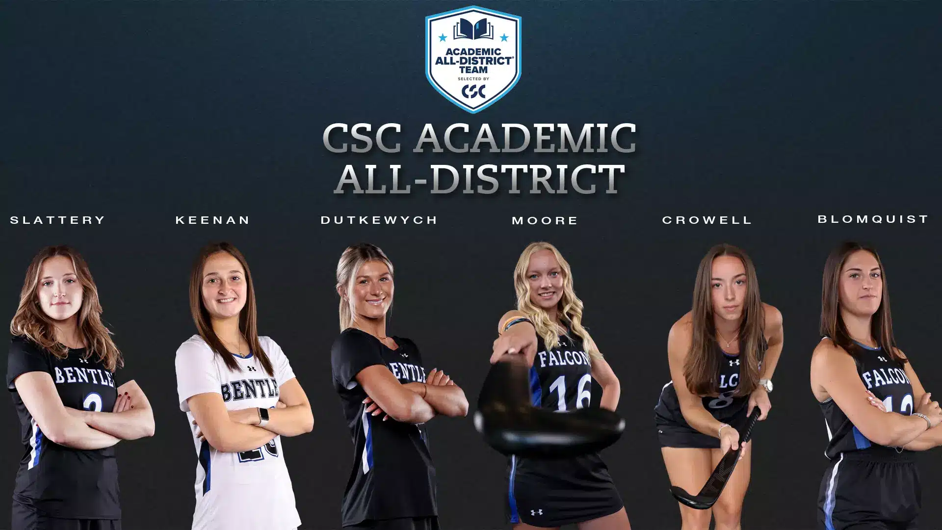 Bentley places six student-athletes on CSC Women’s Academic All ...
