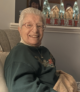 Gloria (Nardone) Rickman, 1927–2025, was known as the "Sewing Lady ...